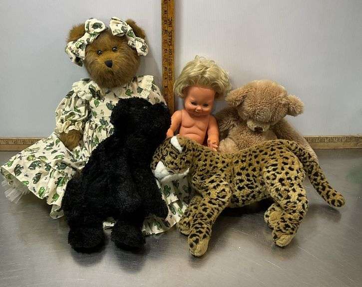 Anatomically Correct Boy Doll, Signed & Numbered Bear & Stuffed Animals ...