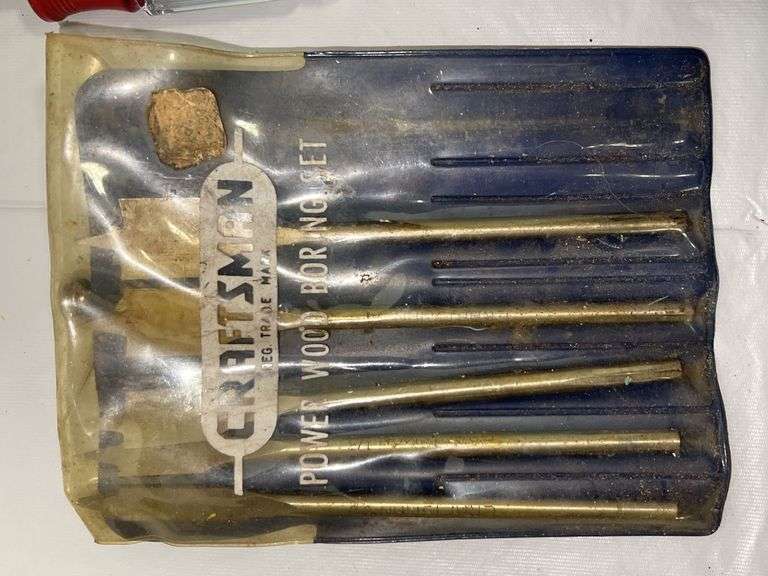 Craftsman Utility Knife Set, Boring Set & Craftsman Nut Drivers ...