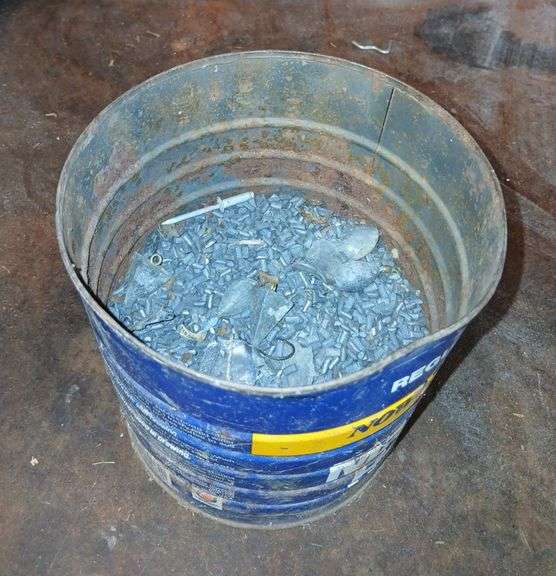 One Pound Coffee Can Half Full of Lead - Sherwood Auctions