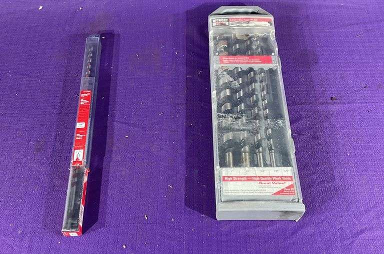 Milwaukee & Hickory Tools Ship Auger Bits - Sherwood Auctions