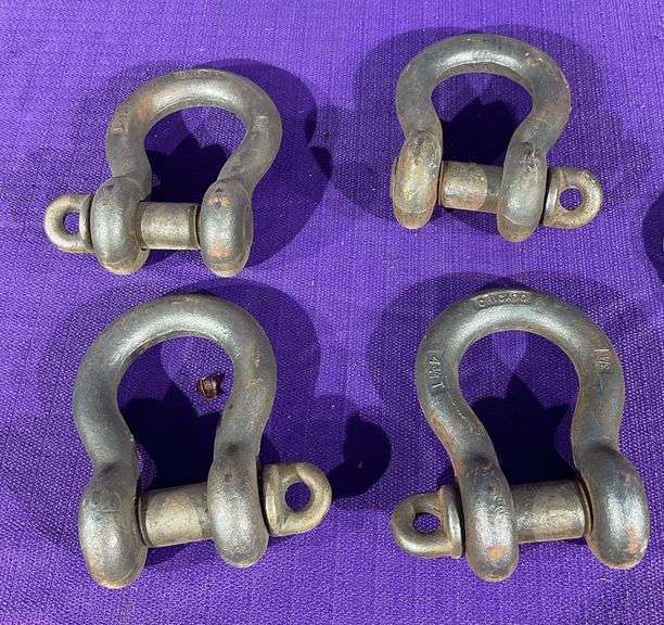 4 Pc. Clevises & 3 Pc. Hooks - Sherwood Auctions