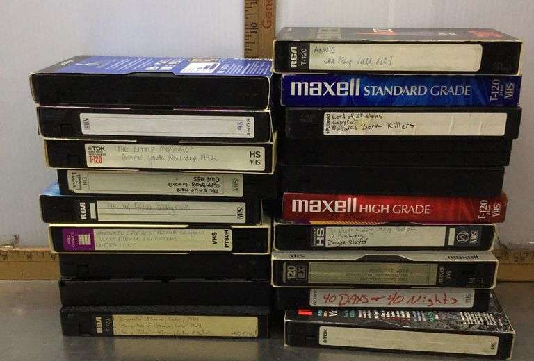 VHS Tapes - Sherwood Auctions
