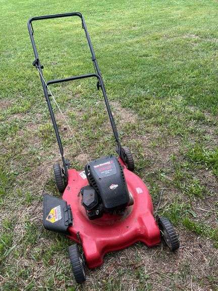 Yard Machine Push Mower - Has Compression - Sherwood Auctions