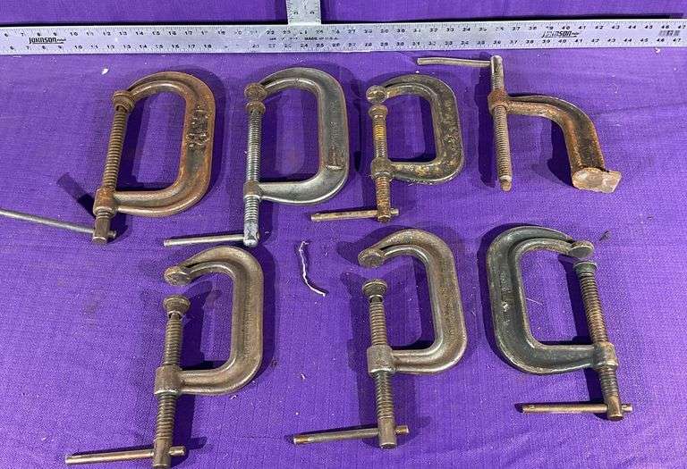 Assorted C Clamps - Sherwood Auctions