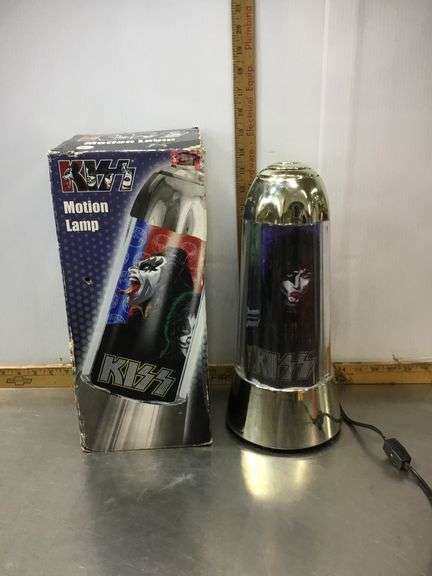 KISS Motion Lamp (has power) - Sherwood Auctions