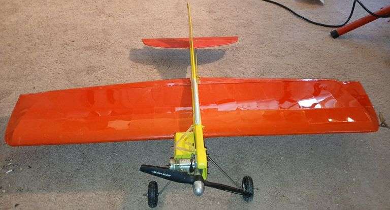 Large Remote Control Model Airplane with 42" Wingspan - Sherwood Auctions