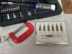 Nice Lot of Hand Tools, Level & Square - Sherwood Auctions