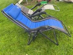 Two Gravity Lounge Chairs - Sherwood Auctions