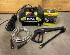 Ryobi 1600 PSI Electric Power Washer & Foam Blaster - Sherwood Auctions