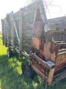 Silage Wagon w/ Nice Oliver Steel Running Gear - Sherwood Auctions