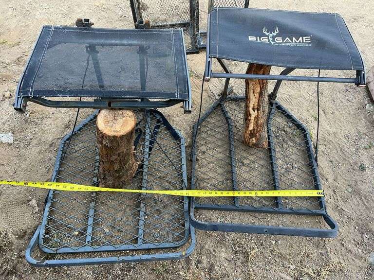 Big Game Outfitter Series Metal Tree Stand & Unbranded Metal Tree Stand ...