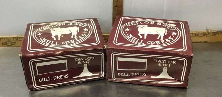 2 Bull Presses - Sherwood Auctions