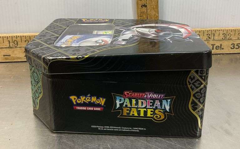 Pokémon Trading Card Game Tin - Sherwood Auctions