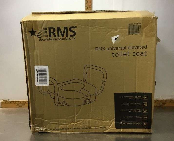 RMS Universal Elevated Toilet Seat - Sherwood Auctions
