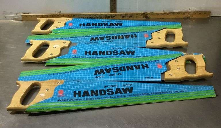 5 24” Handsaws - Sherwood Auctions