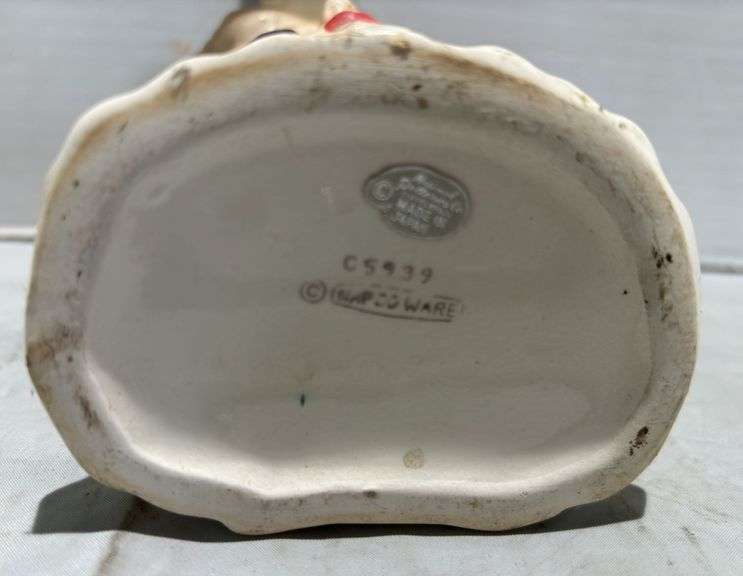 Napco Ware Porcelain Lady Head Vase Gold Accents & 1950’s Lefton Margo ...