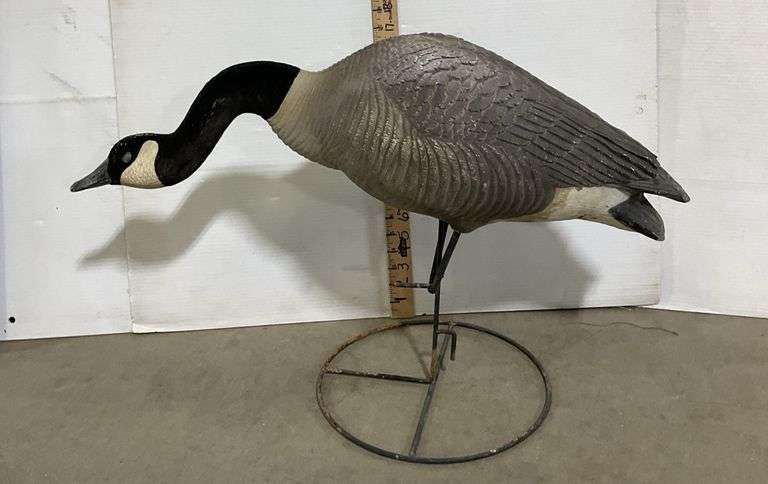 Goose Decoy on Stand - Sherwood Auctions