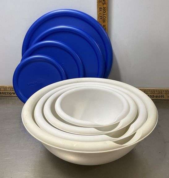 Mixing Bowl Set with Lids, Large Bowls, Organizer & Mt Pleasant Paper ...
