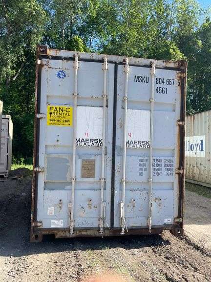 8’x40’ High Cube 9' 6" tall Shipping Container - Sherwood Auctions