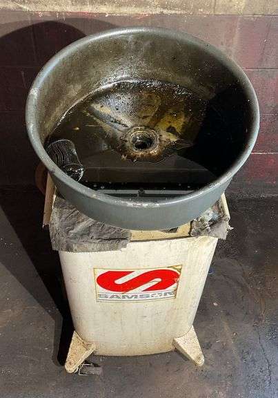 Samson Oil Drain On Wheels - Sherwood Auctions