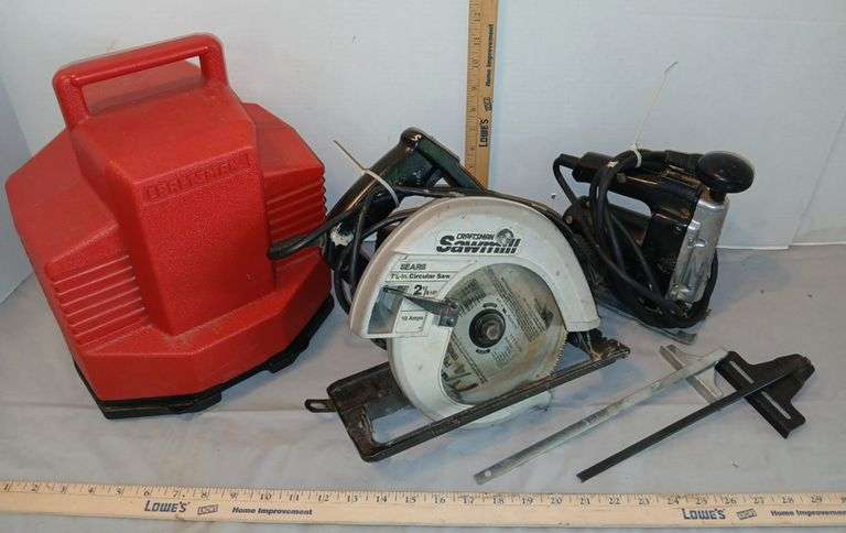 Craftsman Power Tools, Router, Skill Saw and Jig Saw- all have power ...