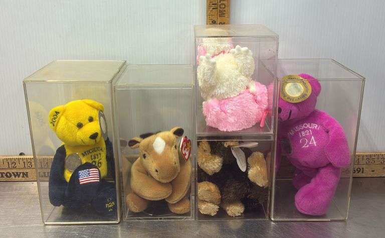 Beanie Babies & Display Cases - Sherwood Auctions