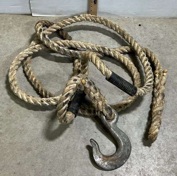 Tow Rope With Loop and Hook - Sherwood Auctions
