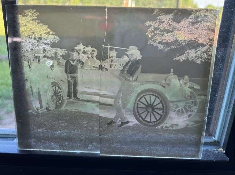 Glass Dry Plates Portrait Negatives Large Format Vintage Photography ...