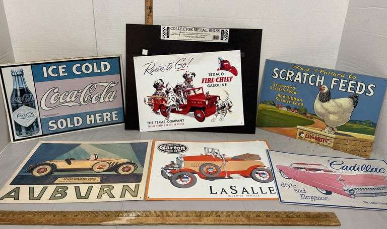 Collection of Humorous Metal Signs - Sherwood Auctions
