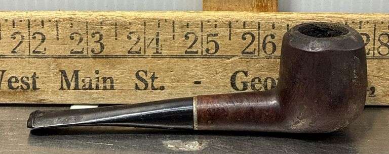Tobacco Pipe & Pipe Rest - Sherwood Auctions