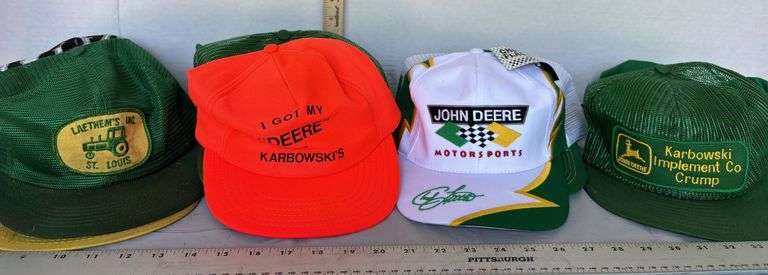 John Deere Ball Caps - Sherwood Auctions