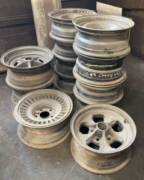 Collection of 15”-16” Rims - Sherwood Auctions