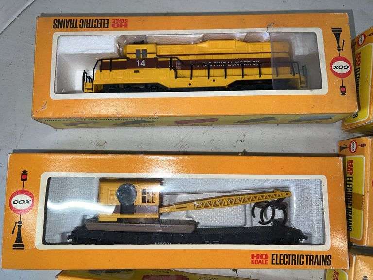 Huge Assortment COX HO Scale Electric Trains - Sherwood Auctions