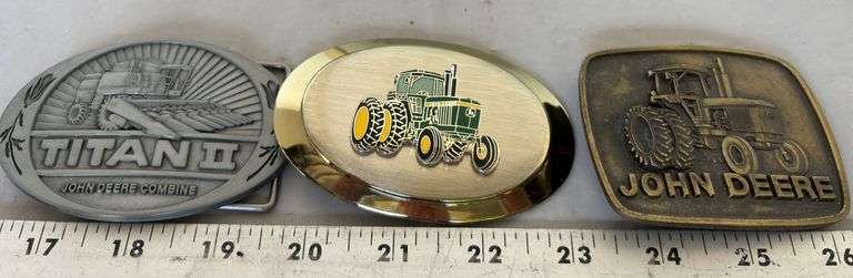 Titan II Belt Buckle, Brass Tractor & Bronze Tractor Belt Buckles ...