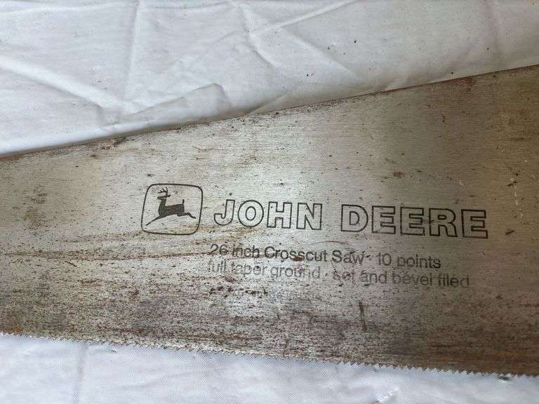 John Deere 26” Crosscut Saw - Sherwood Auctions