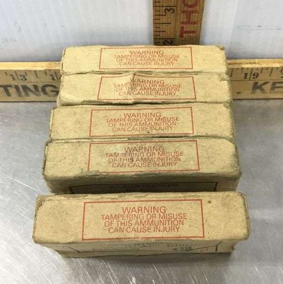 5 Boxes Of 20 Blank Cartridges (sealed boxes) - Sherwood Auctions