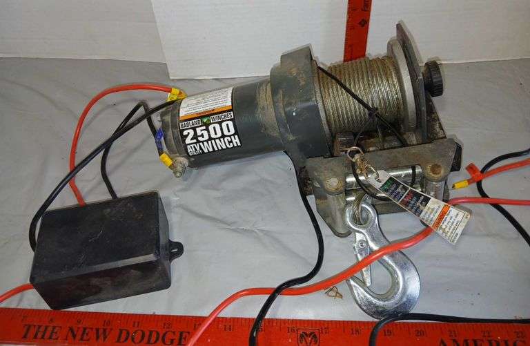ATV Winch 2500 lbs Capacity - Sherwood Auctions