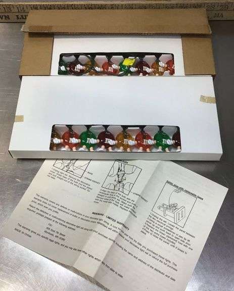 M&M String Lights - Sherwood Auctions