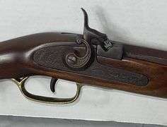 Black Powder Antique Muzzleloader- no markings on gun - Sherwood Auctions