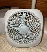 Verilux Light, Money Box & Treva Fan - Sherwood Auctions