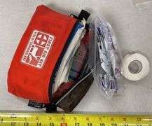2 Bags, First Aid & Misc. Camping/ Survival Supplies - Sherwood Auctions