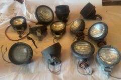 Box of 12 Volt Tractor Lights - Sherwood Auctions