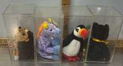 Beanie Babies in Display Cases - Sherwood Auctions
