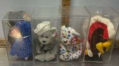 Beanie Babies in Display Cases - Sherwood Auctions