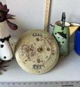 Planters, Solar Outdoor Light & Metal Ladybug Pitcher - Sherwood Auctions