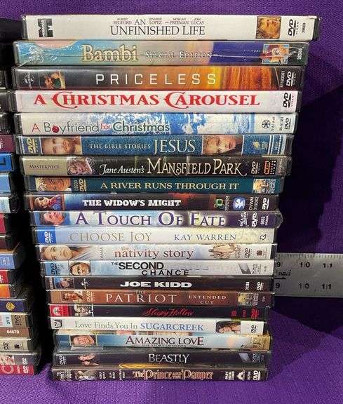 40 Ct. Assorted DVDs - Sherwood Auctions