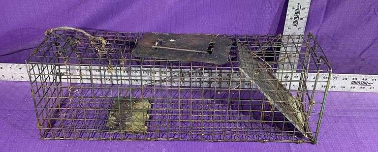 Small Live Trap - Sherwood Auctions