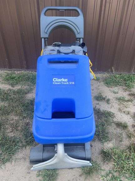Clarke Clean Track S16 Carpet Cleaner- functional - Sherwood Auctions