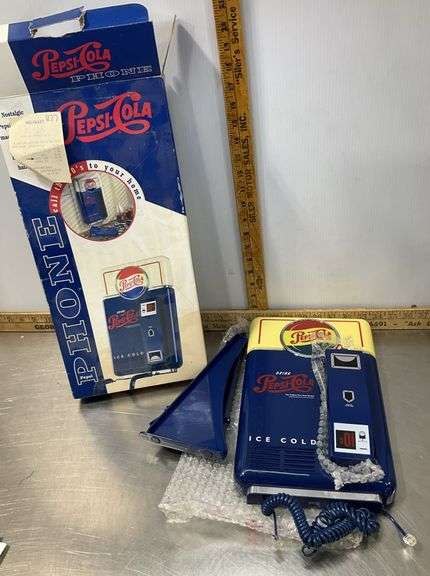 Pepsi-Cola Phone (new in box) - Sherwood Auctions