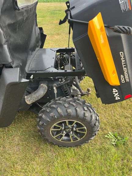 2019 Cub Cadet Challenger 400 4x4 Side By Side - Sherwood Auctions